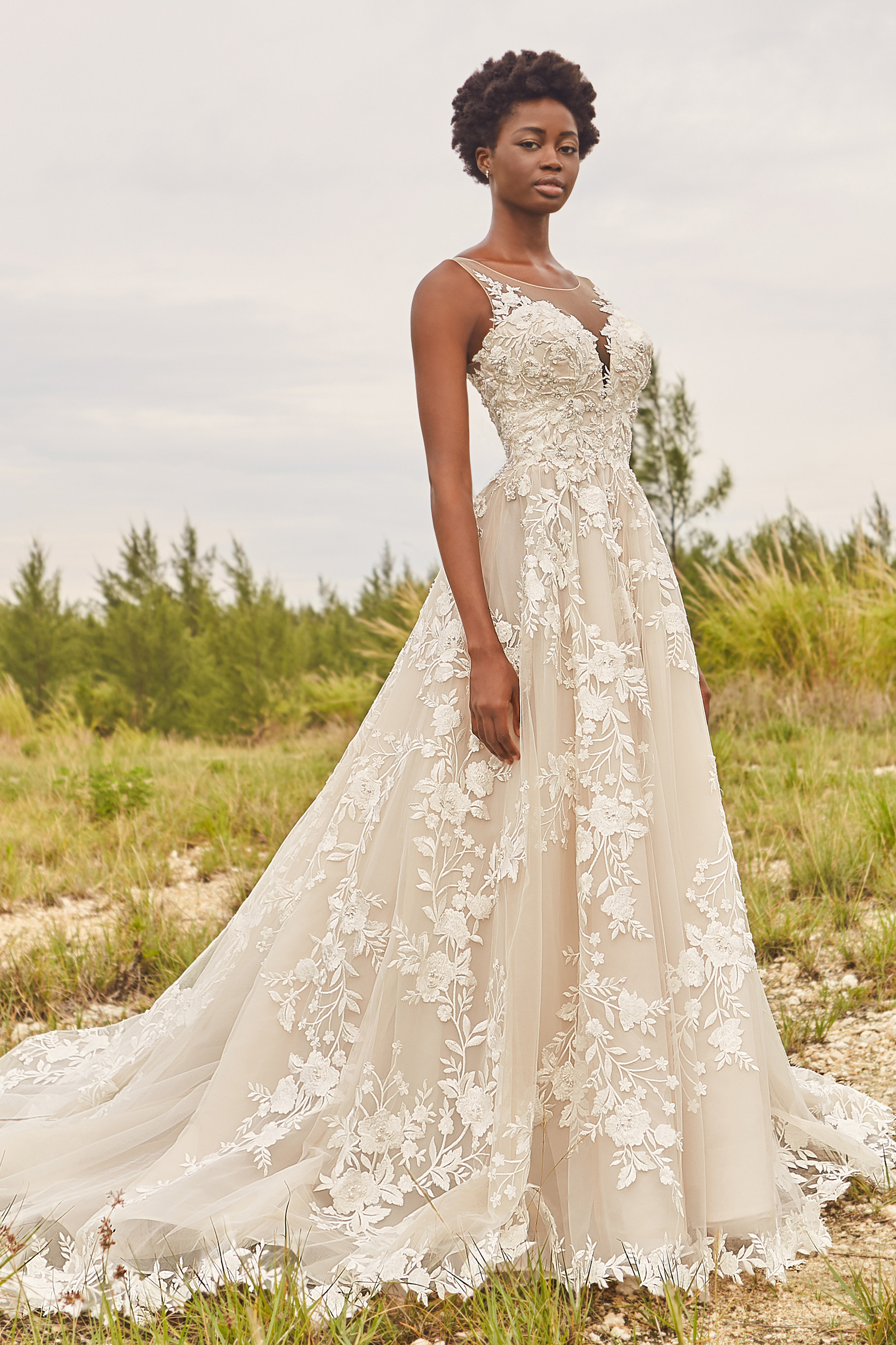 Earthy Wedding Dress